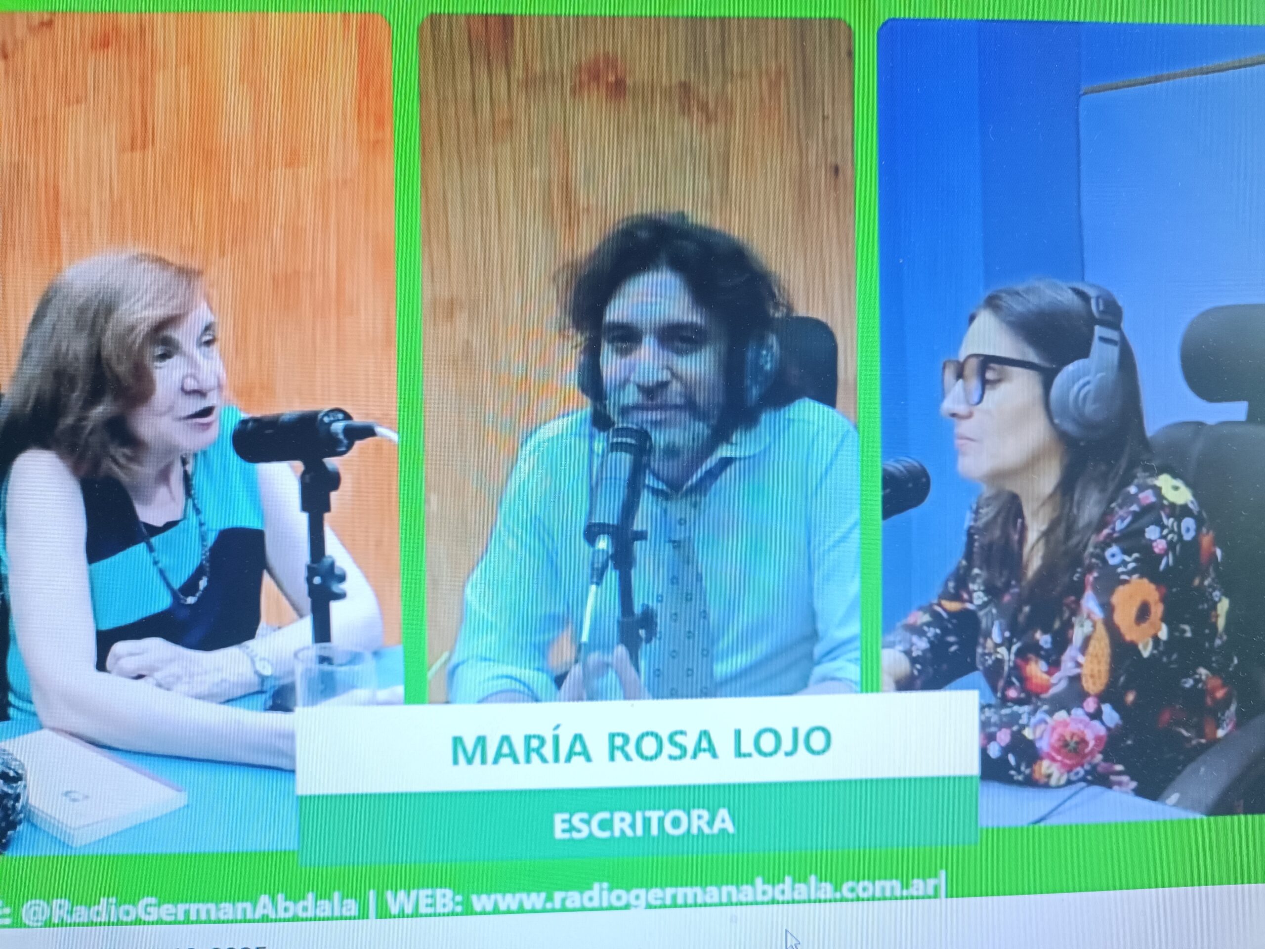 Entrevista a María Rosa Lojo en el programa "Pa que sepan cómo soy". Radio Germán Abdala, Buenos ...