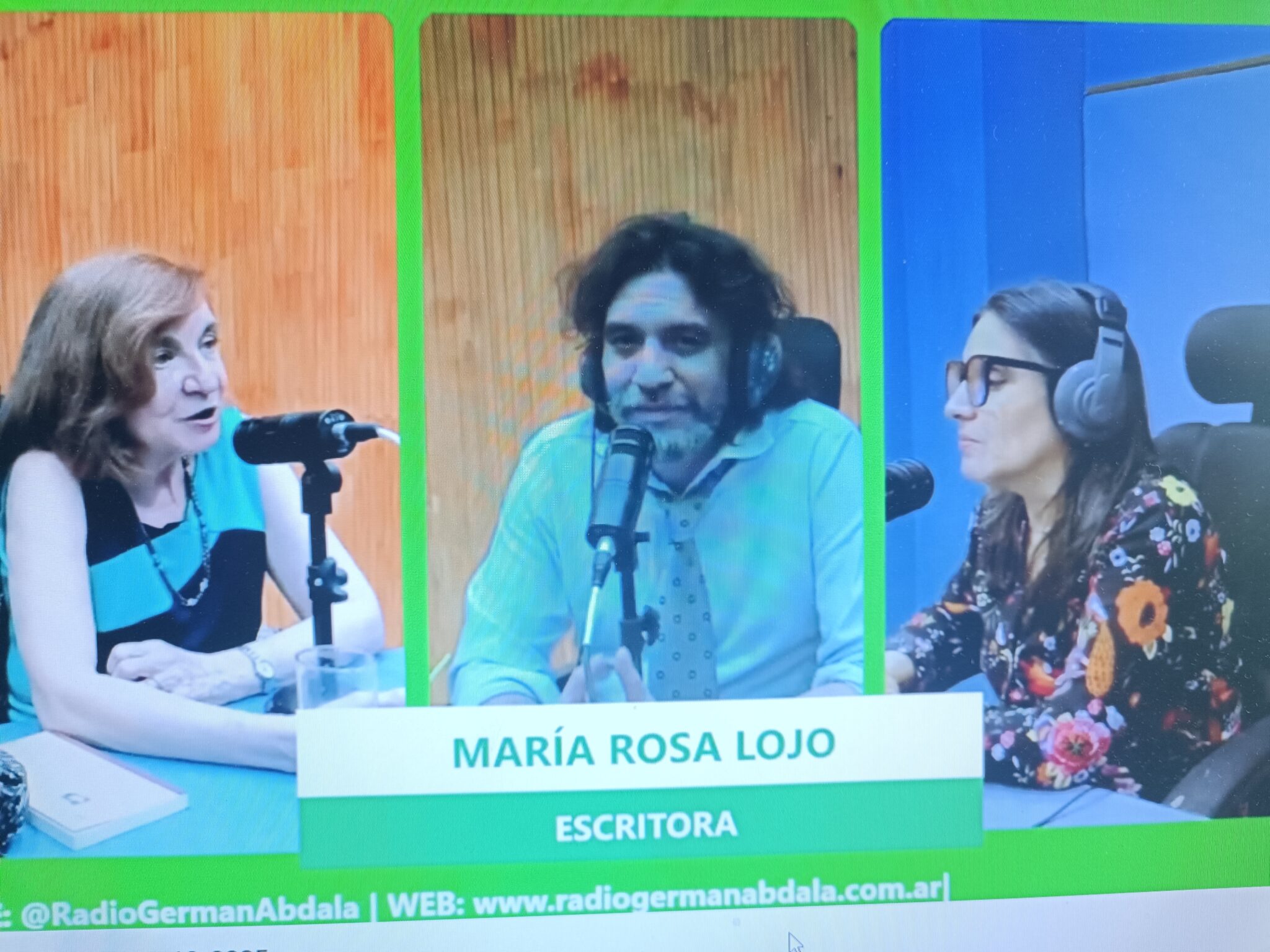 Entrevista a María Rosa Lojo en el programa "Pa que sepan cómo soy". Radio Germán Abdala, Buenos ...